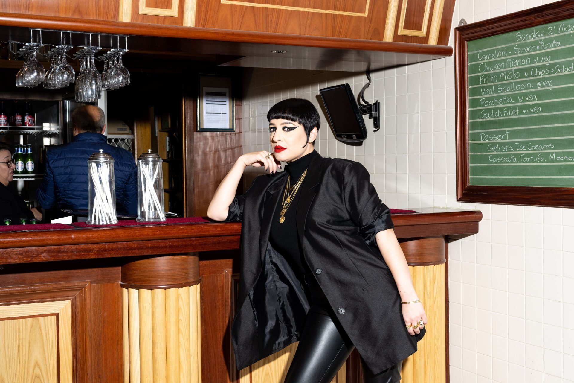 At The Bar with Mondo Psycho Singer Carla Lippis - The Write Drop